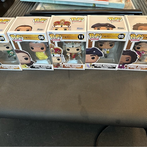Funko | Art | Funko Pop King George Figure Red Gold White | Poshmark